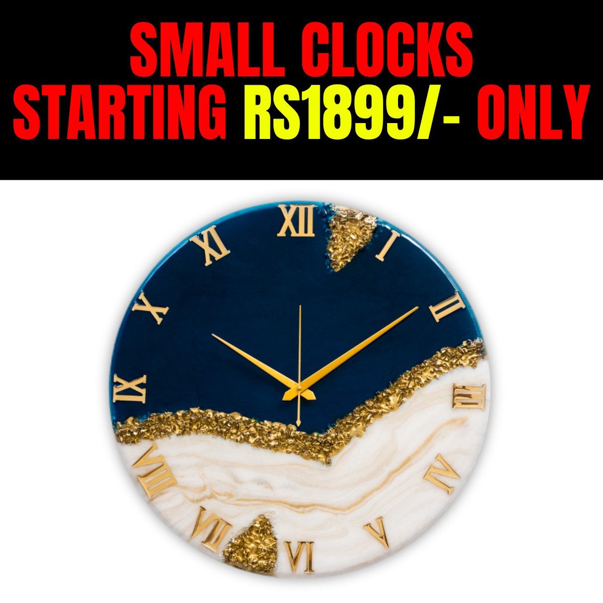 Resin art Silent Clocks – Novo Magic